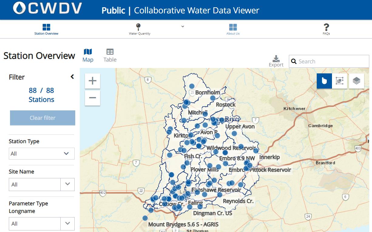 UTRCA launches the Collaborative Water Data Viewer (CWDV) - Upper ...