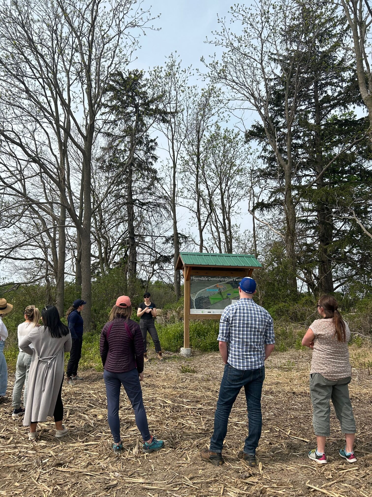 UTRCA hosts OMAFRA for a Field Tour - Upper Thames River Conservation ...