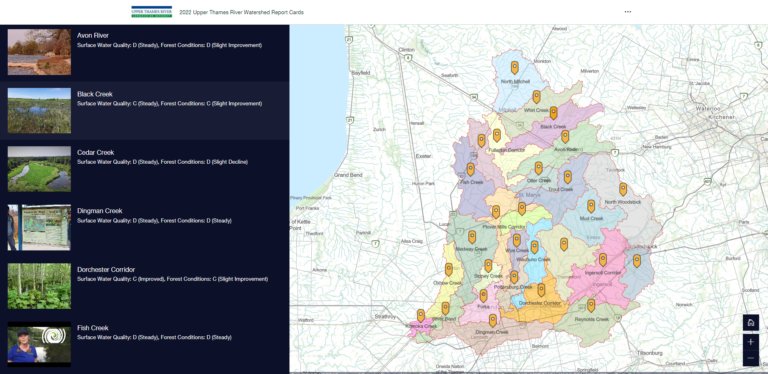 Explore the Watershed Report Cards in an Interactive Map and StoryMap ...